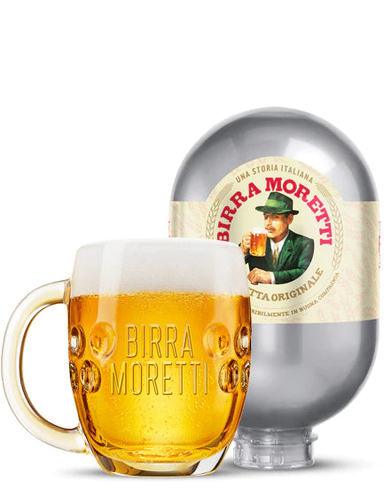 Birra Moretti Keg 8L - For Blade Machine – TotalDrinks