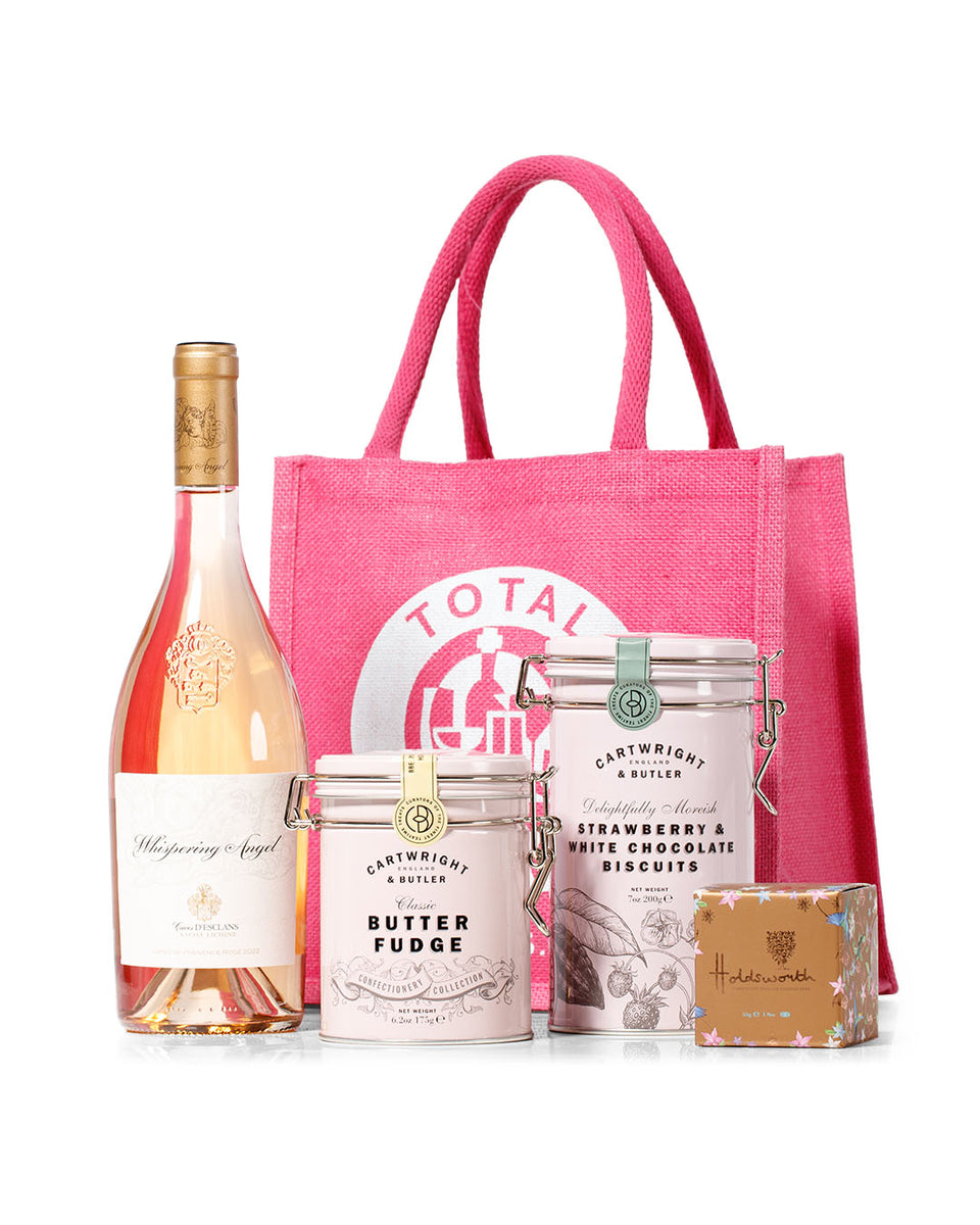 Whispering Angel Rose Wine Gift Hamper - TotalDrinks