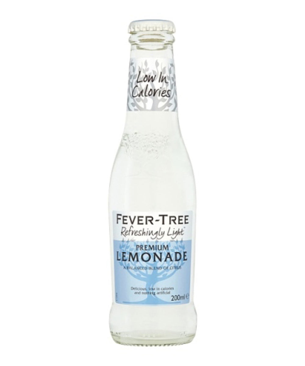 Fever Tree Refreshingly Light Lemonade 24 x 200ml – TotalDrinks