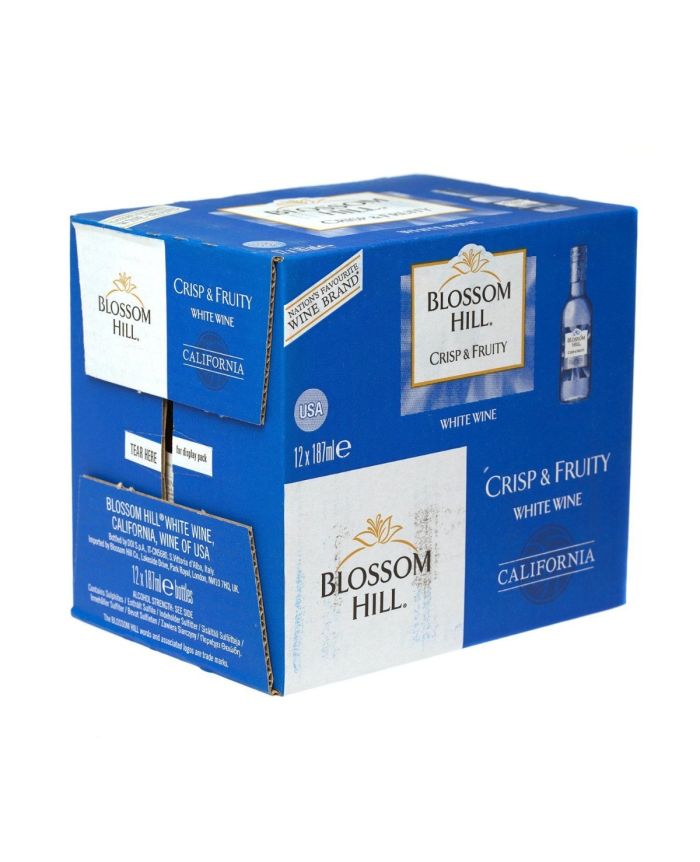 Blossom Hill California Crisp & Fruity White 187ml x 12 – TotalDrinks