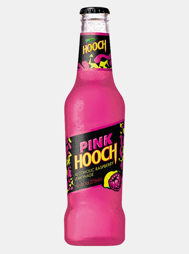 Hooch Pink Alcoholic Raspberry Lemonade 275ml x 24 4% ABV – TotalDrinks