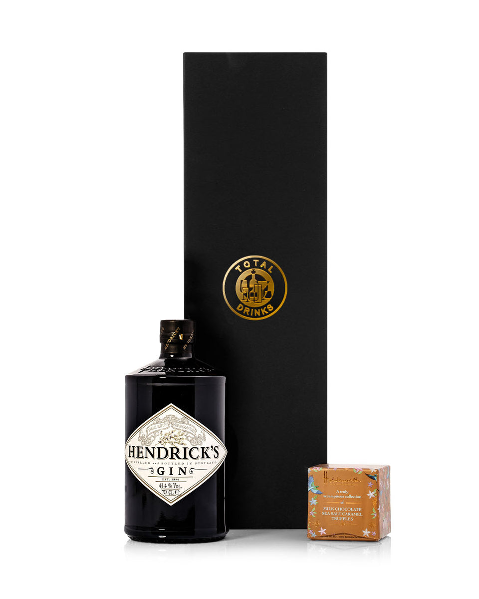 Hendrick's Gin 70cl & Chocolate Truffles Gift Box – TotalDrinks