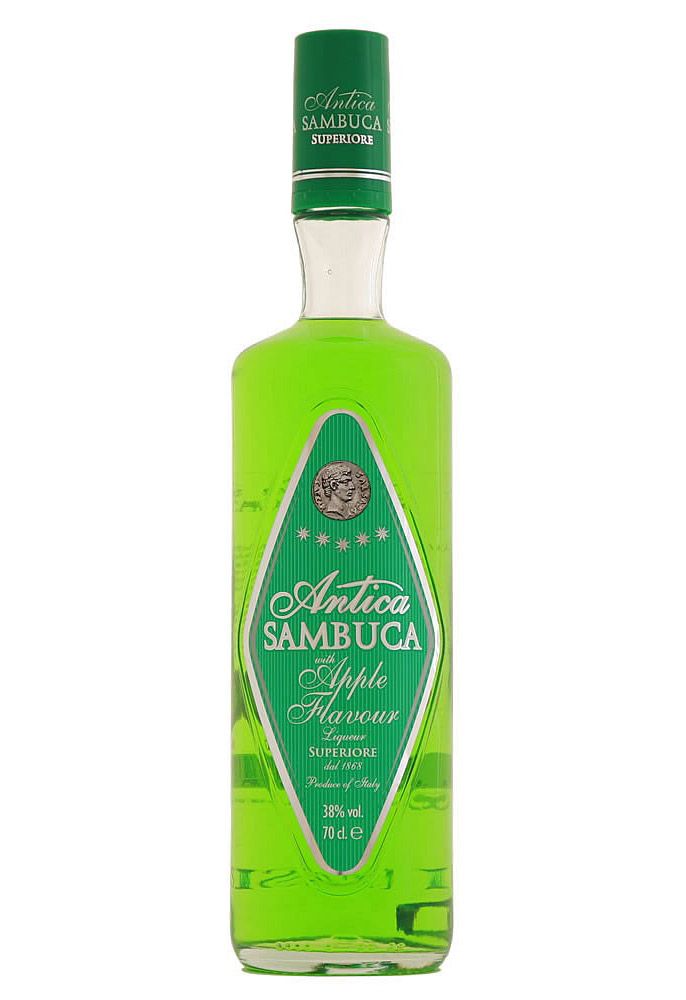 Antica Sambuca with Apple Flavour 70cl 38% ABV – TotalDrinks