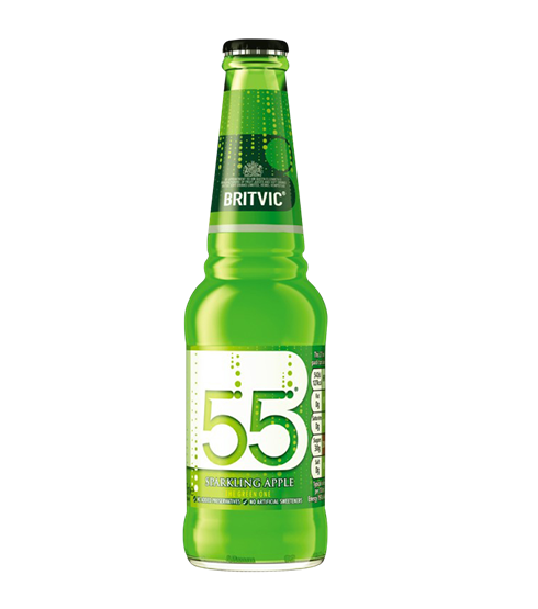 Britvic 55 Apple 24 x 275ml – TotalDrinks