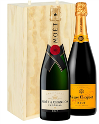 Moët & Veuve Two Bottle Gift – TotalDrinks
