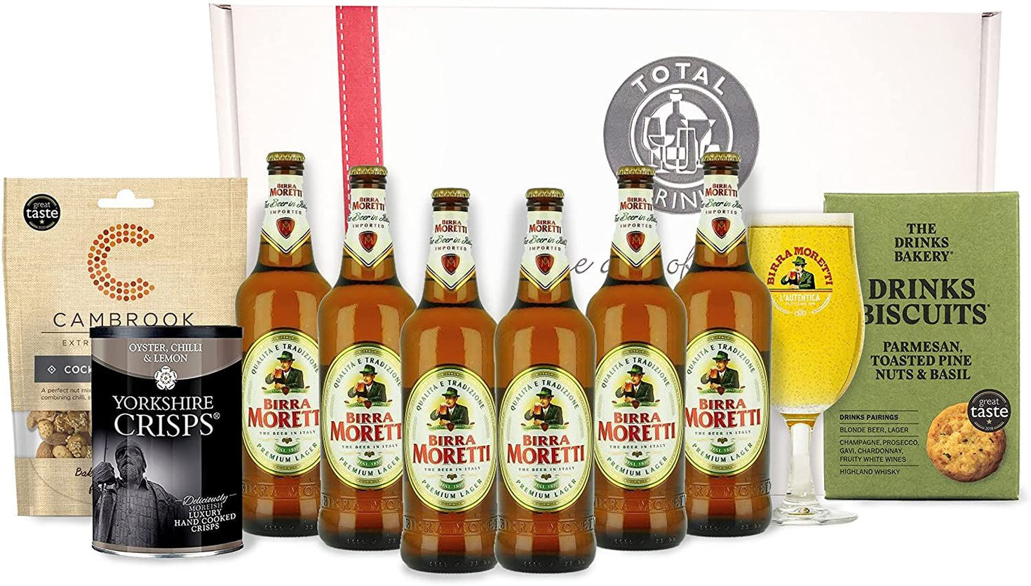 Luxury Italian Birra Moretti Lovers Beer Gift Hamper - TotalDrinks