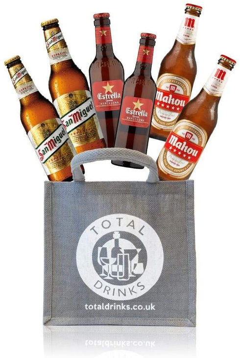 Spanish Lager Hamper Gift Set - TotalDrinks