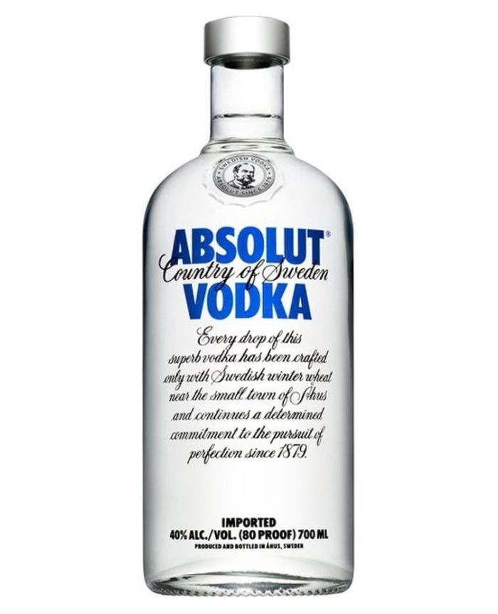 Absolut Blue Vodka 70cl 40% ABV – TotalDrinks