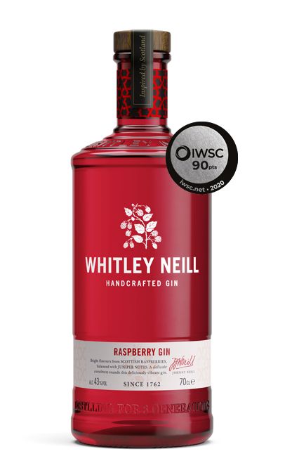 Whitley Neill Raspberry Gin 70cl – TotalDrinks